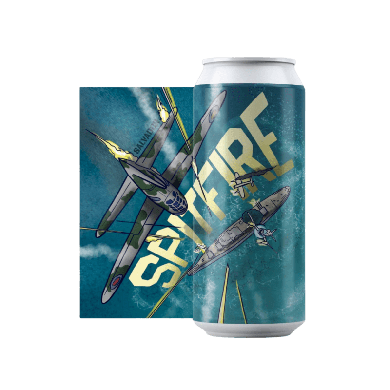 Salvador Spitfire – 473mL [India Pale Lager] – Gunshomebeer – (34 ...